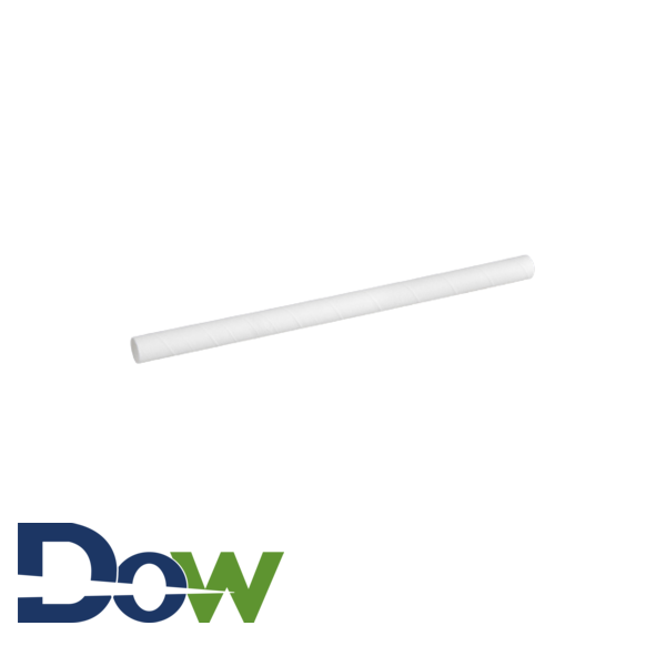 8½" White Colossal Paper Straw, Unwrapped - 1500/Case | Distribution of ...