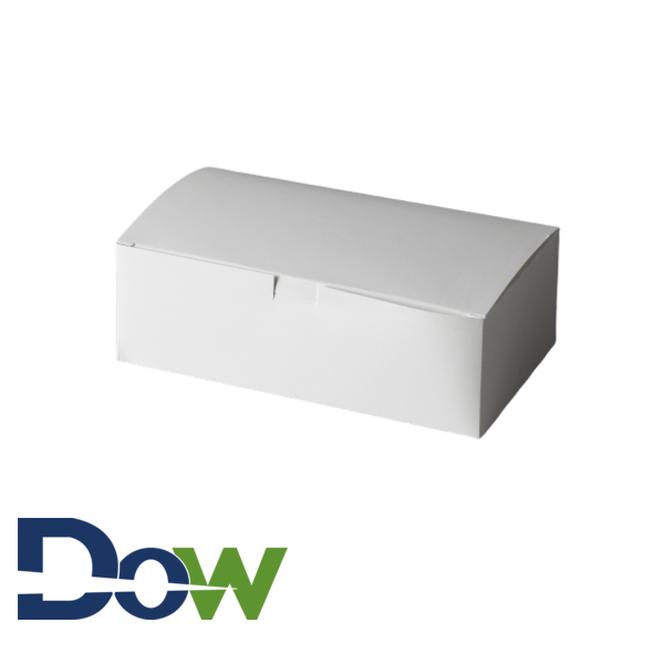 9" x 5" x 4 ½" White Take Out Dinner Box with Tuck Top - 250/Case ...
